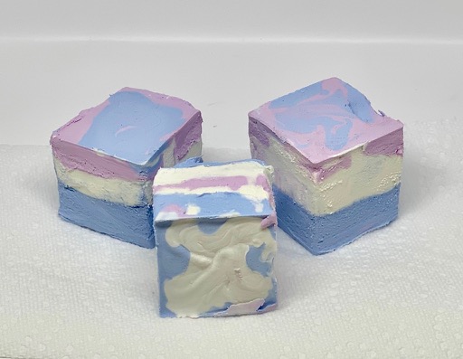Ultramarine Blue: Gender Reveal Soaps — Adventures With The Sage