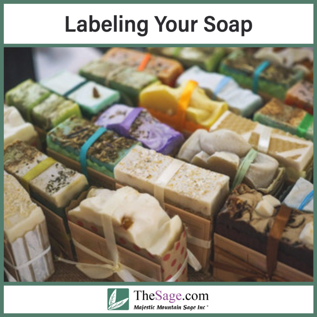 Labeling Your Soap — Adventures With The Sage